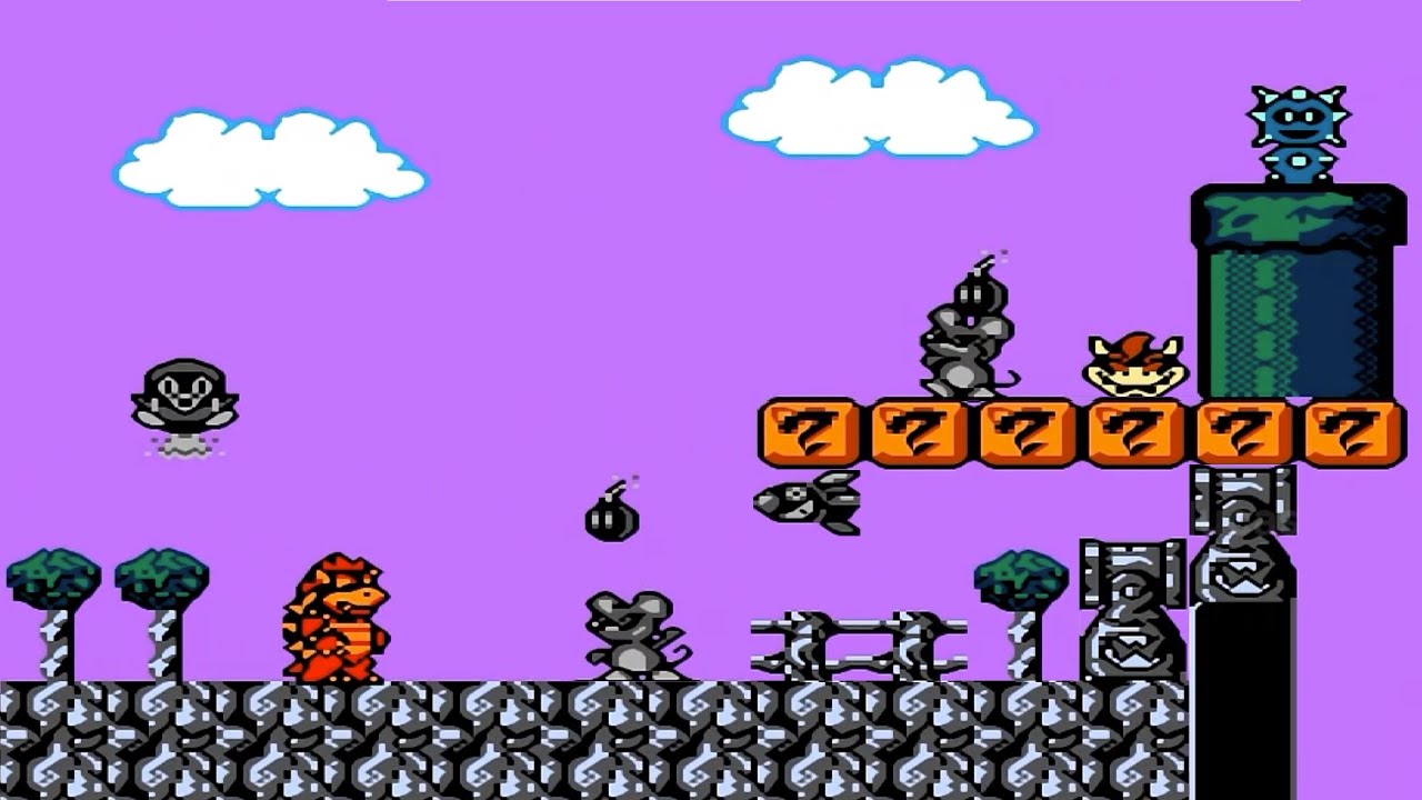 Super Mario Bros HD BUT It's Bowser Time! Part 2 - YouTube