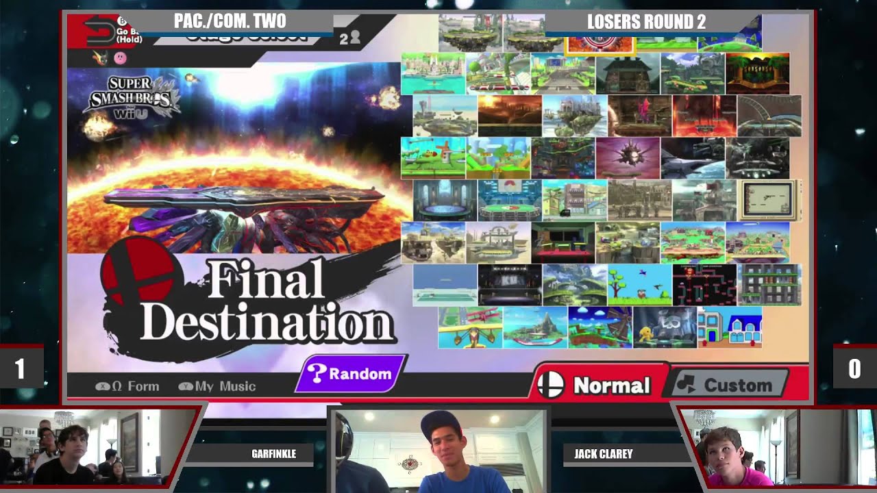 PAC./COM. TWO | LOSER'S ROUND 2 | Garfinkle (Garfinkle) Vs. Jack Clarey ...