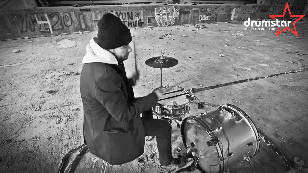Kick - Snare - Hihat - playing drums - YouTube