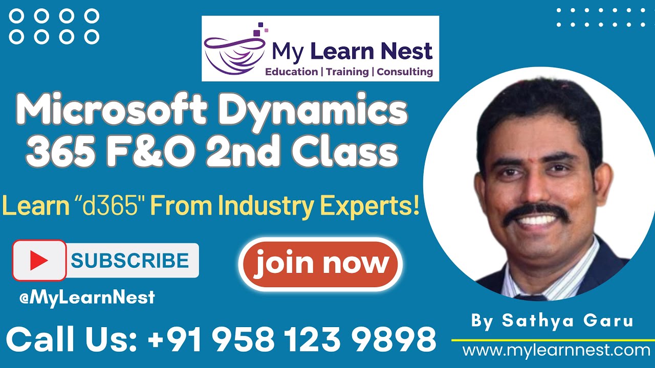 D365 Finance and Operations | Microsoft Dynamics 365 Training in ...