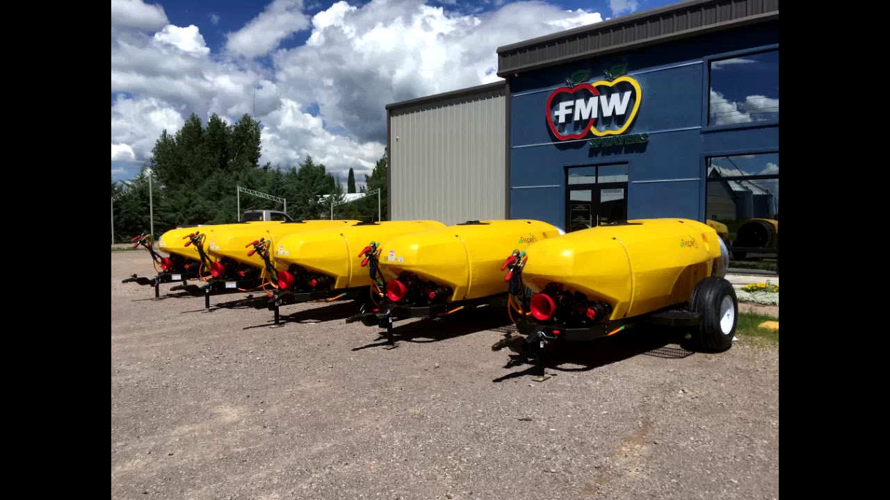 ASPEN 2000 FR FMW SPRAYER - YouTube
