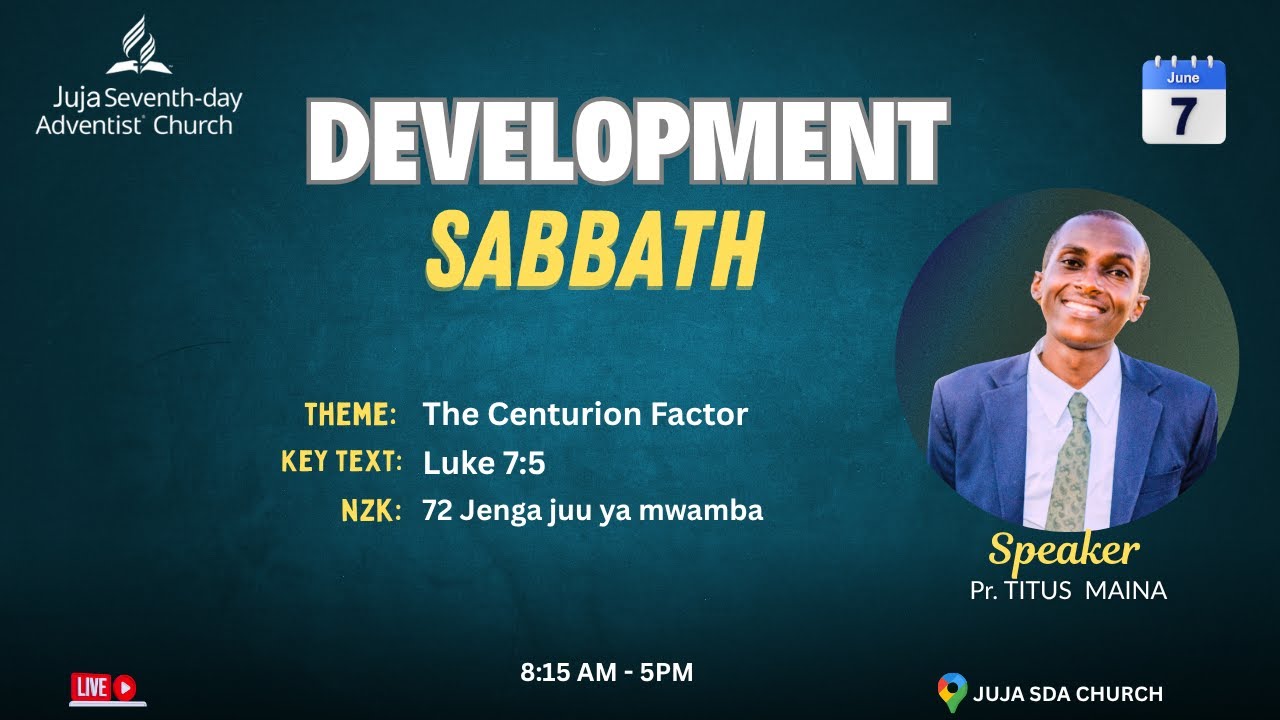DEVELOPMENT SABBATH - YouTube