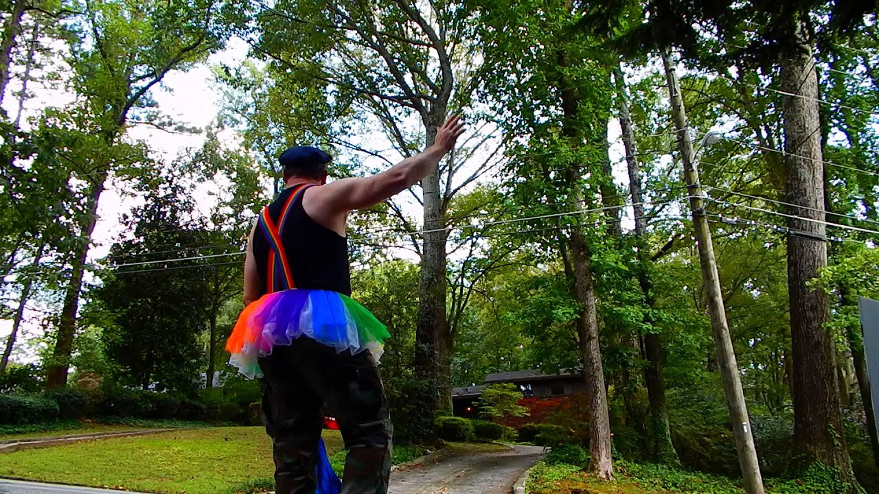 August 19th, 2015 Flagging Dance w blue flags I'm A Policman Dressed In ...