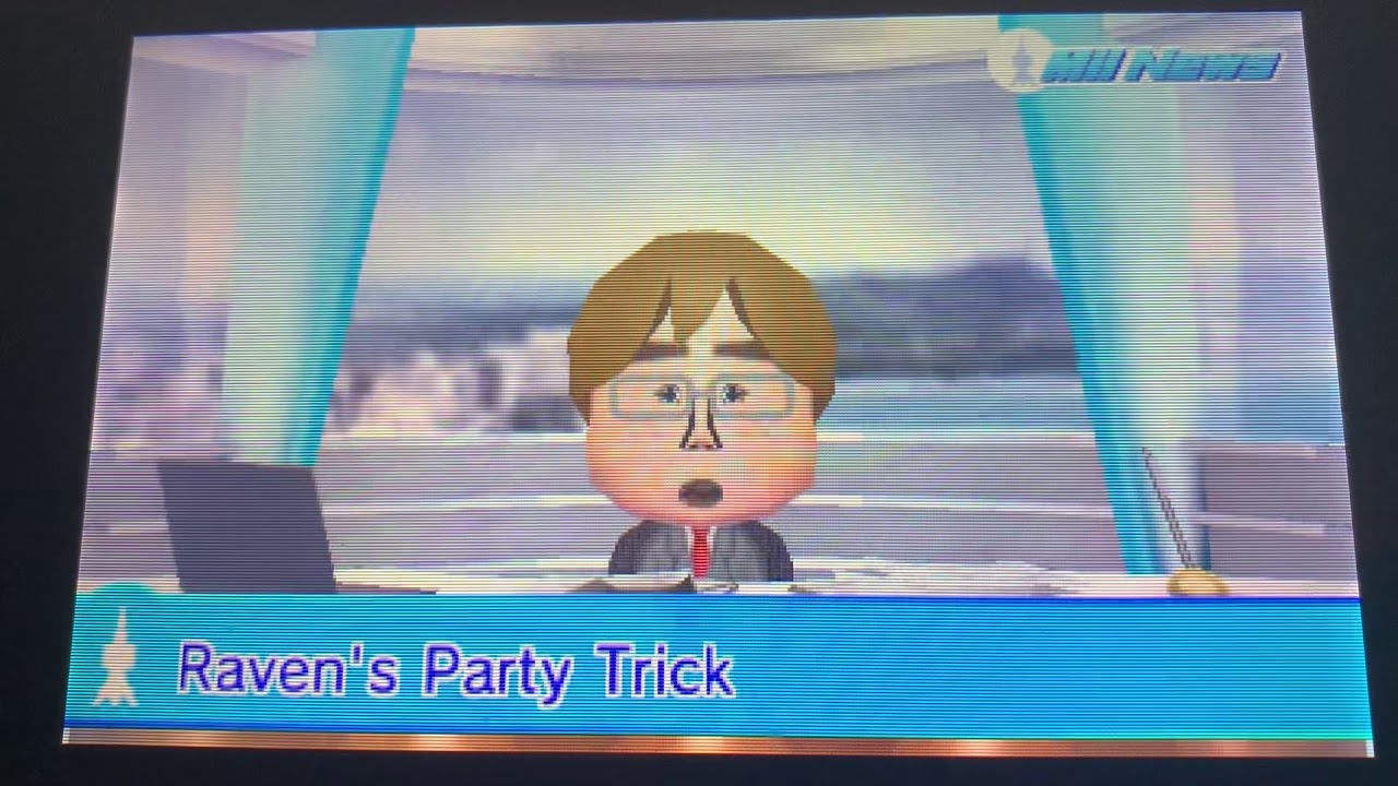 Tomodachi Life - Mii News - Raven’s Party Trick - YouTube