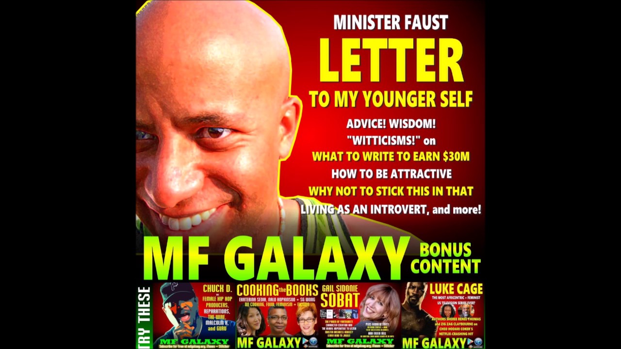 Minister Faust: Letter to My Younger Self - YouTube