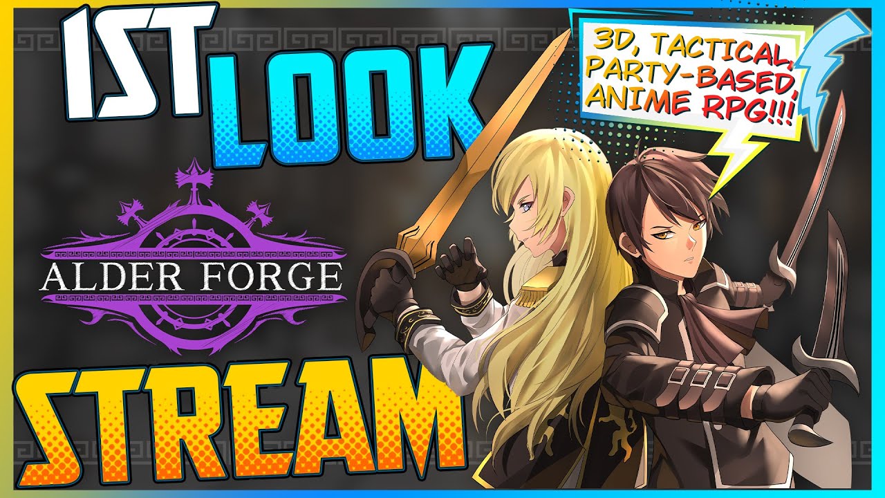 Party-Based Anime RPG with Adaptive Turn-Based Combat 『1st Look Stream ...