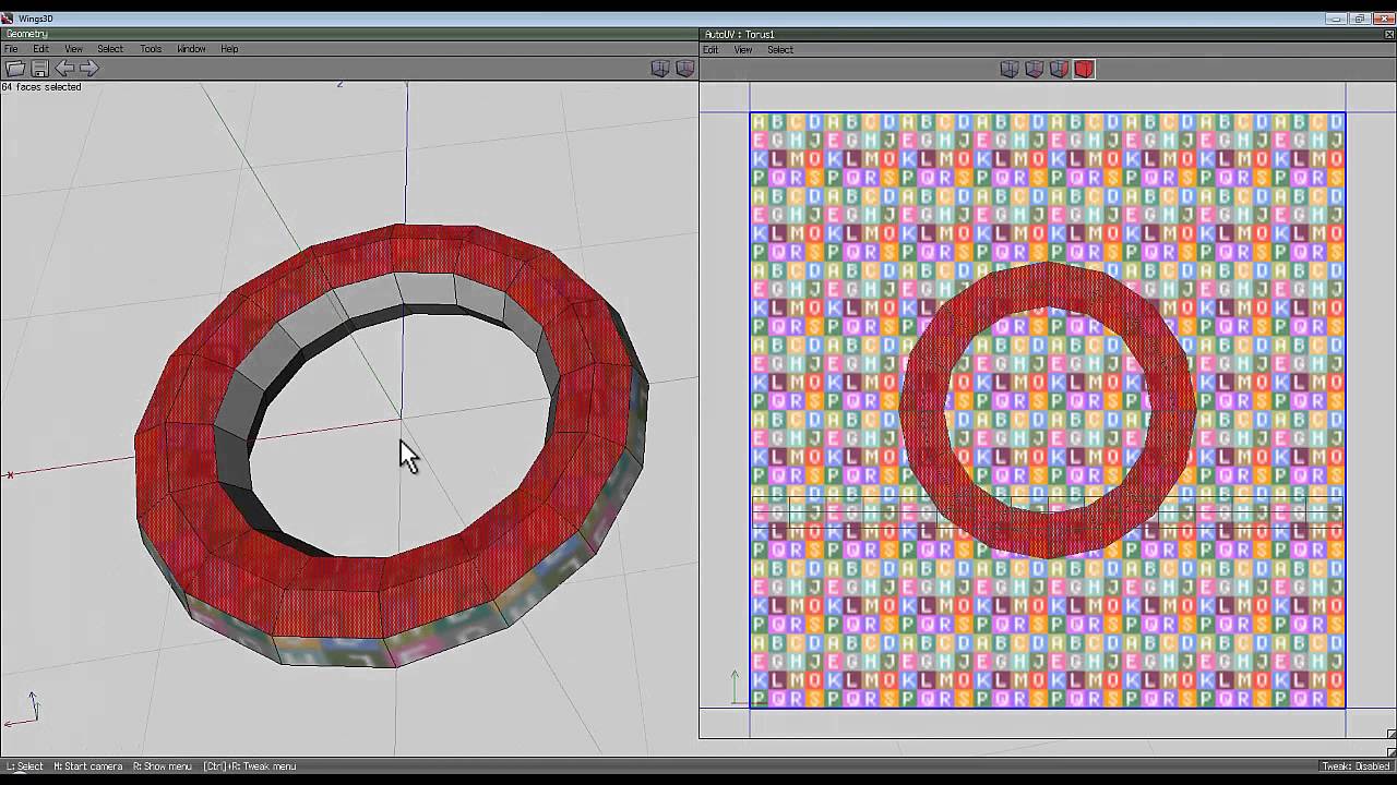 Wings 3D - UV mapping primer part 2 - by David Brinnen. - YouTube