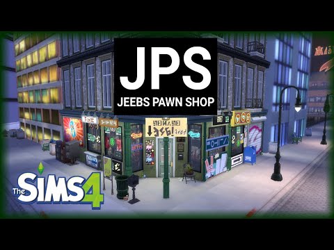 Jeebs Pawn Shop (Men in Black) - Sims 4 - YouTube