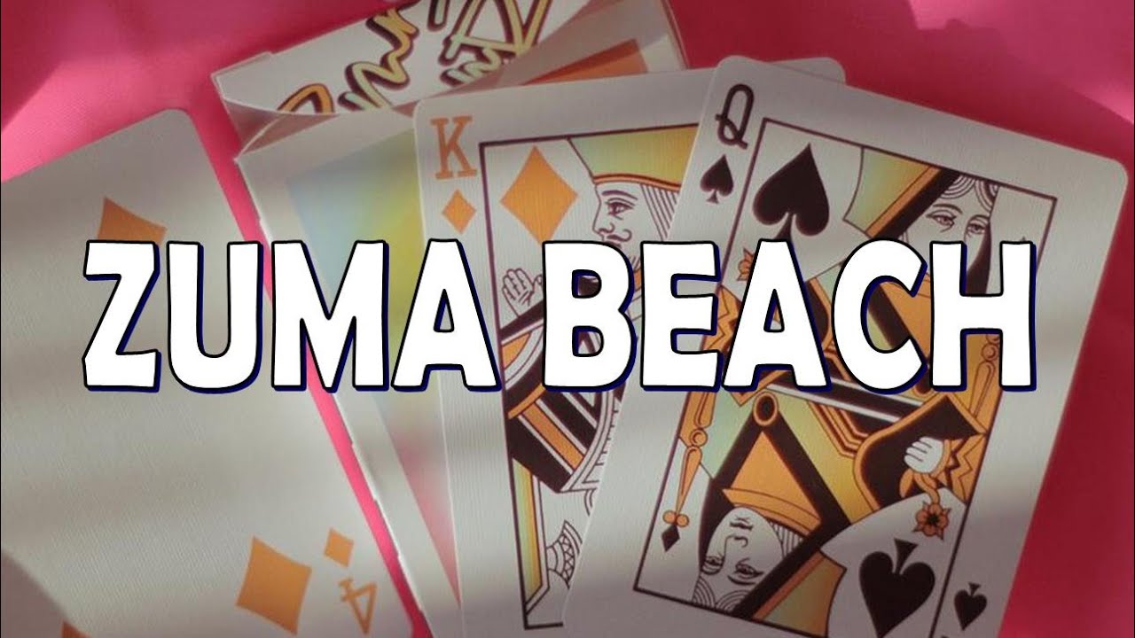 Magic Review - Malibu Zuma Beach Playing Cards by Gemini Decks - YouTube