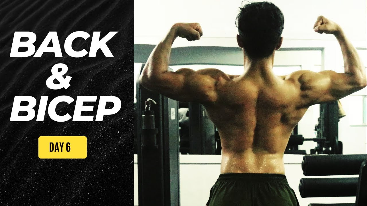 BACK & BICEP DAY 6 FULL WORKOUT | #befitnepal #backworkout # ...