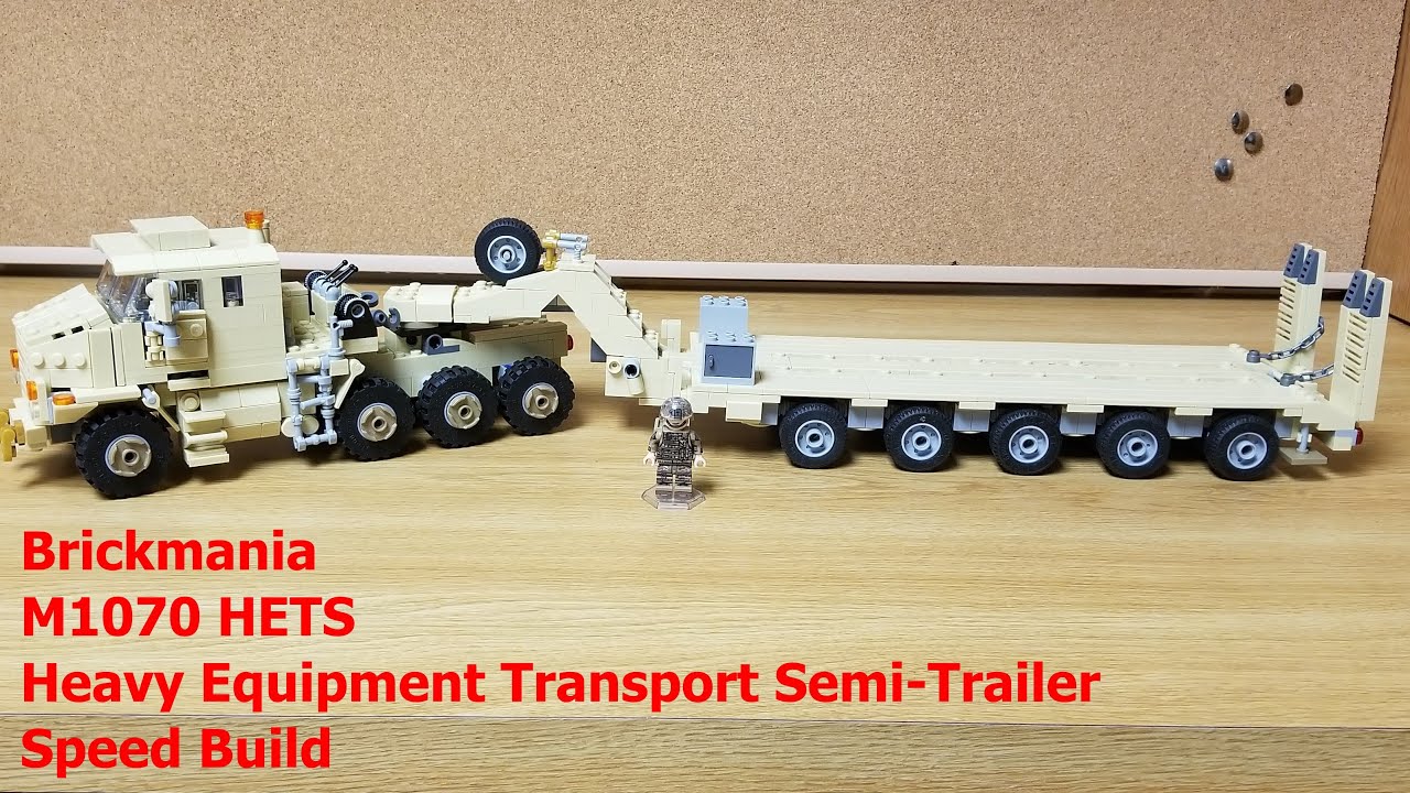 Lego Army Semi Truck
