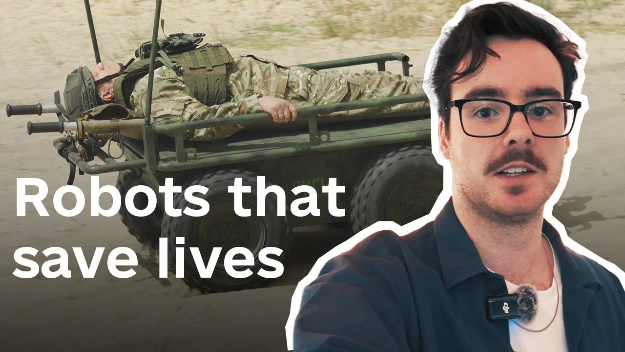 The birth of Ukraine's life-saving robots - YouTube