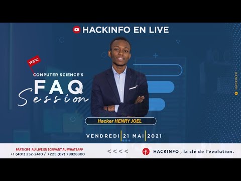 HACKINFO EN LIVE : #FAQ POSEZ MOI DES QUESTIONS - YouTube