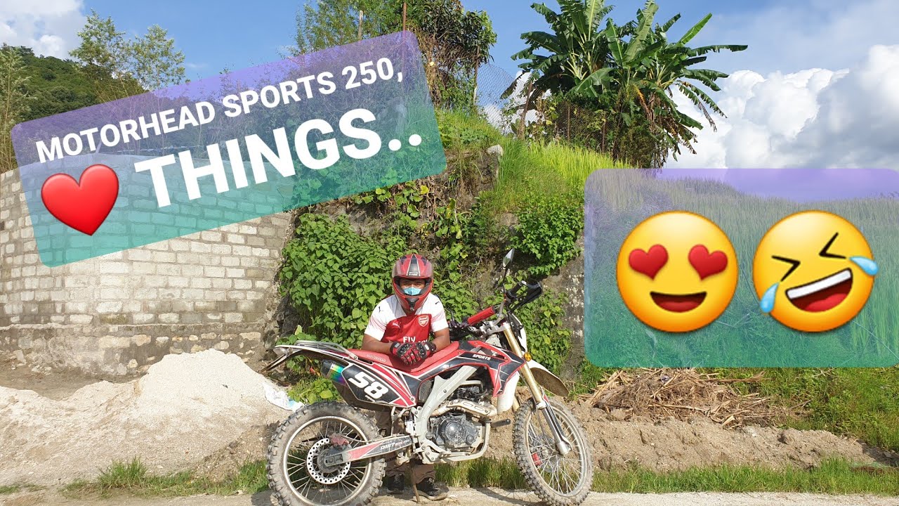 MOTORHEAD SPORTS 250 DIRT BIKE|2020| THINGS THAT I LOVE| IS IT ANY GOOD ...