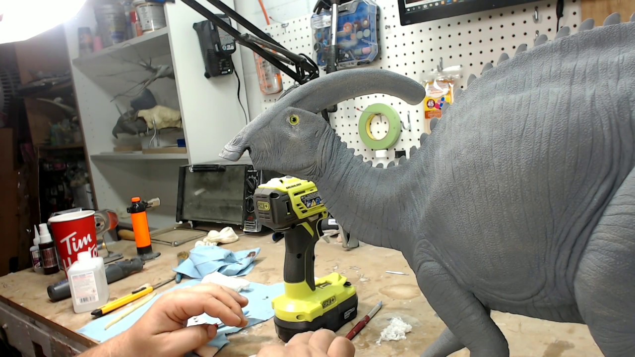 Building and Painting Dinosaurs part 3! - YouTube