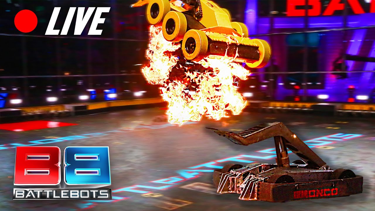 🔴 LIVE Craziest BattleBots Knockout Fights! | BATTLEBOTS LIVESTREAM ...