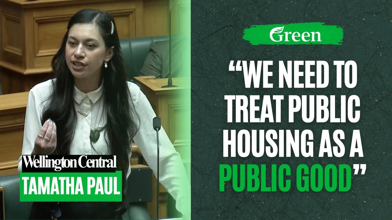 Tamatha Paul – Kāinga Ora Urgent Debate | NZ Parliament | 21 May 2024 ...