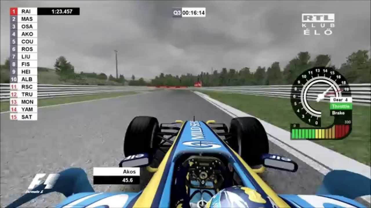 rFactor - F1 2006 + RFDYNHUD (2004-2008) FINAL VERSION - YouTube