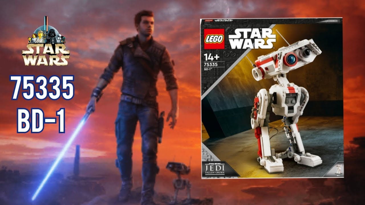 Building Lego Star Wars 75335 BD-1 - YouTube