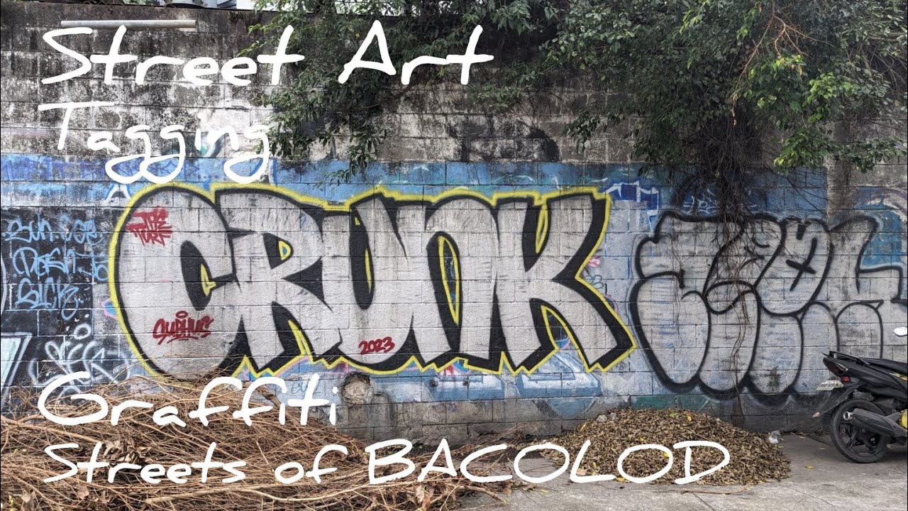 Bacolod Street Art & tagging. #tagging #streetart #graffiti - YouTube