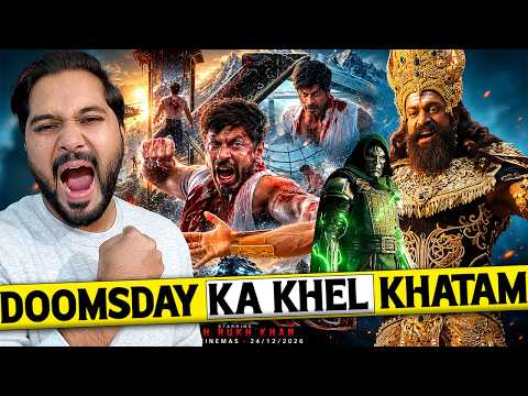 KING Teaser with Ramayana : R.I.P Doomsday | KING LEAK Reaction | Shahrukh Khan KING Movie News