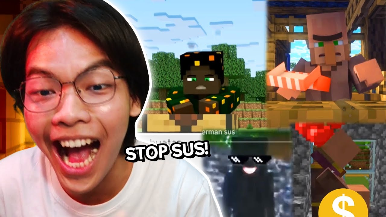 ANTARA LUCU DAN CRINGE! Rating Meme Minecraft Indonesia - YouTube