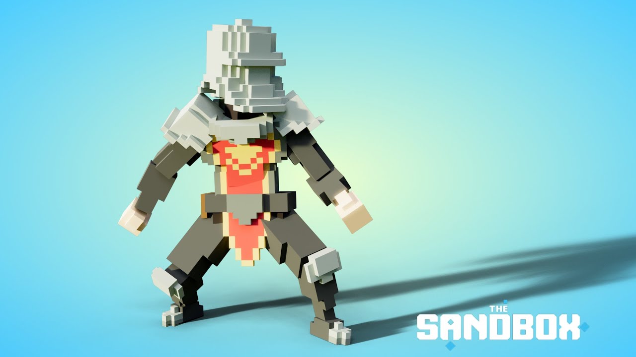 HOW TO MAKE a voxel Knight on an IPAD with VOXELMAX - YouTube