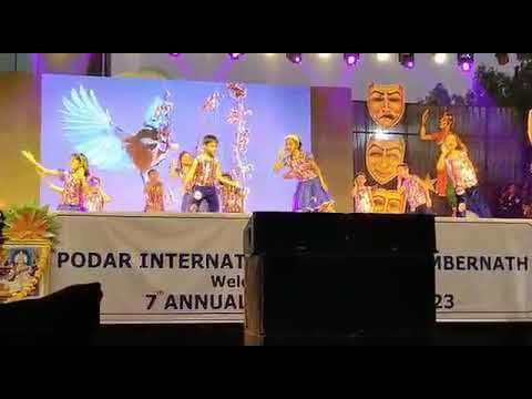 saanvis first dance in podar school annual function 4 feb 2023 - YouTube