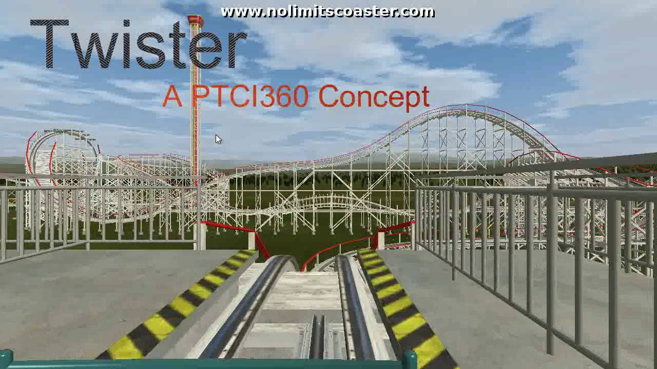 Twister360 - A Concept Coaster - YouTube