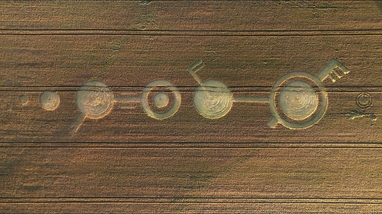 Crop Circle of 2023 in 4K | Led Zeppelin - Cakebole Lane - Rushock ...