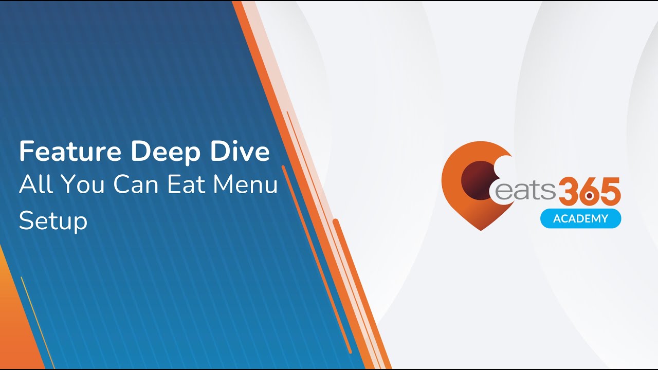 Feature Deep Dive: All You Can Eat - YouTube