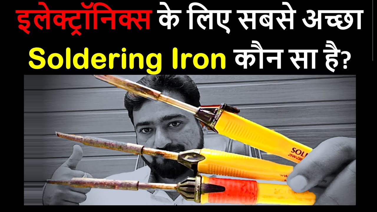 Perfect Solder iron for Electronics | Basic Soldering Tech | Solderon ...