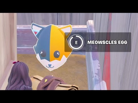 How YOU Can Find MEOWSCLES EGG in Fortnite 🔍 Egg Hunt 3 🥚? LOCATION ...