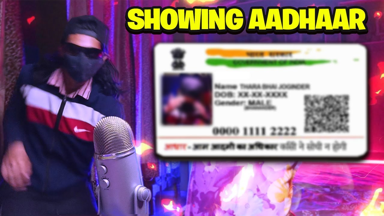 Showing Aadhaar card - (REAL LIFE DAY 4) - YouTube
