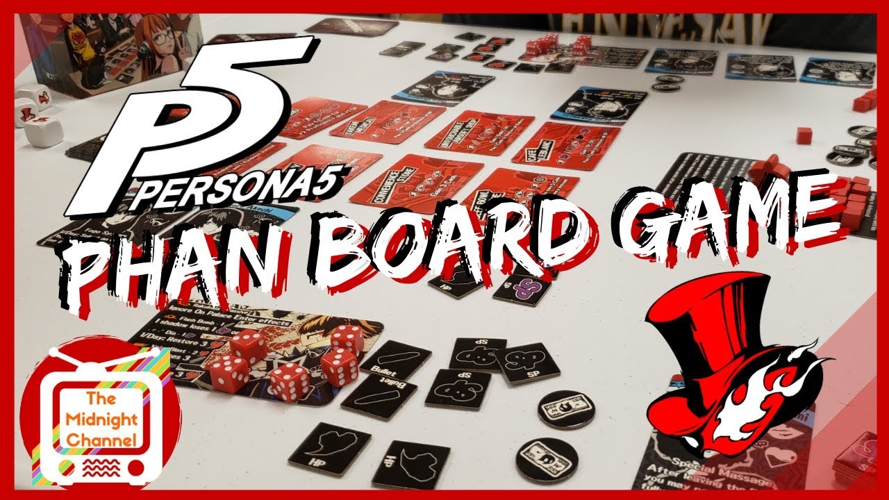 I Played the Persona 5 Phan-game Board game! - YouTube