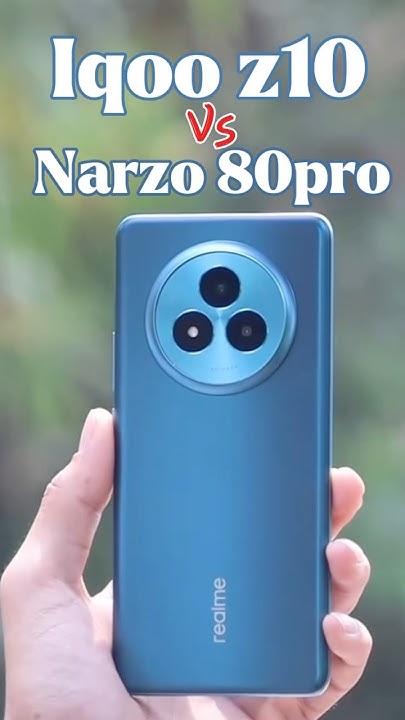 Realme Narzo 80pro vs Iqoo z10🔥#comparison #realmenarzo80pro #iqooz105g #review #shorts #satya07 ...