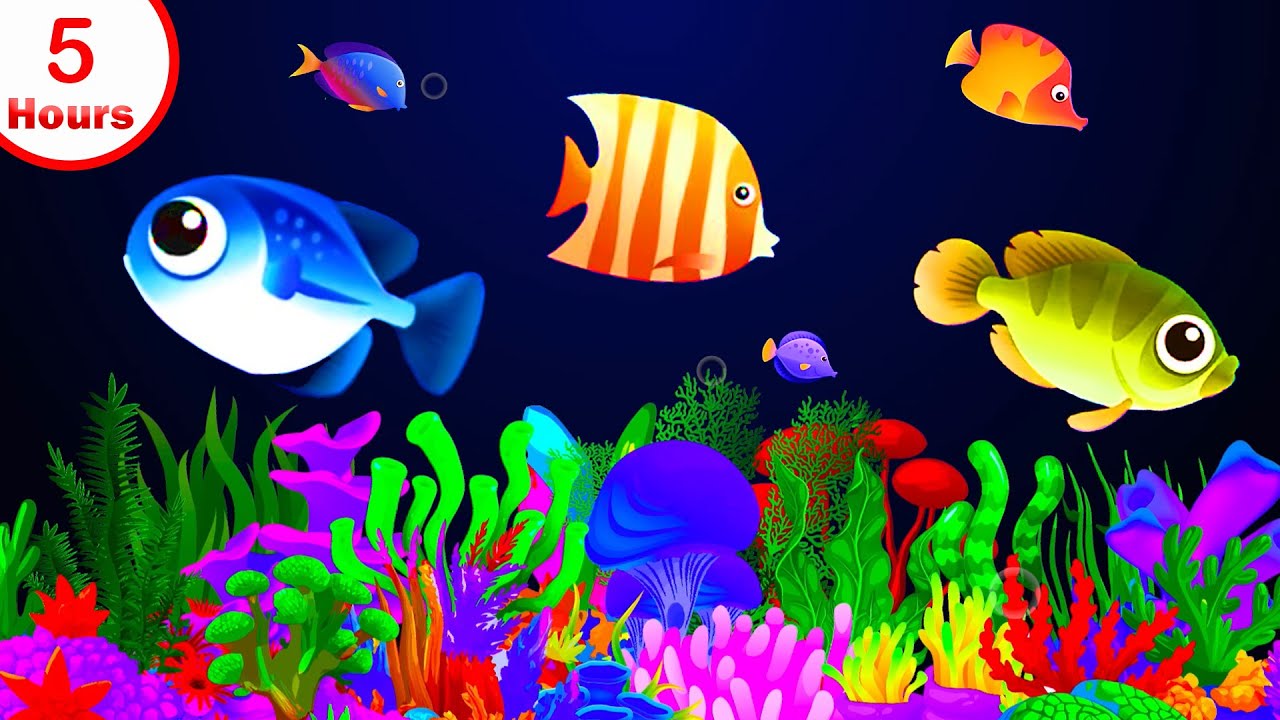 Bedtime Lullabies and Calming Undersea Animation ♫ Baby Lullaby #105 ...