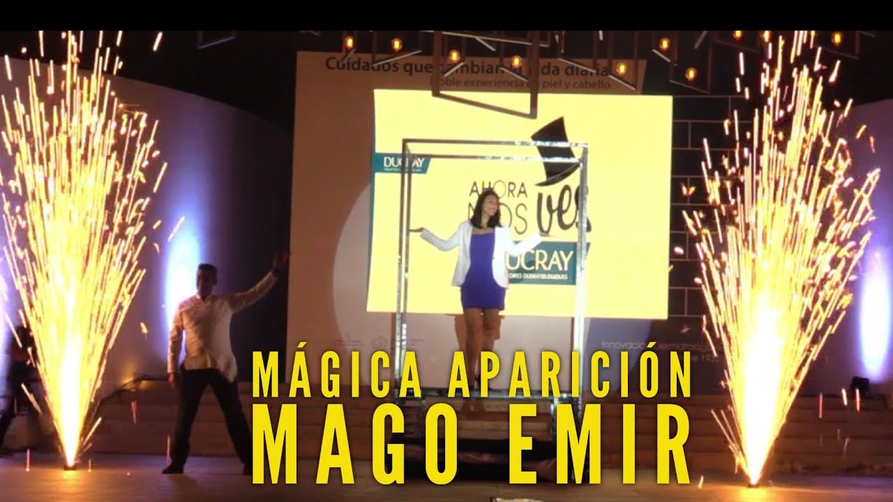 Mágica Aparición Interactiva por El Mago Emir - YouTube