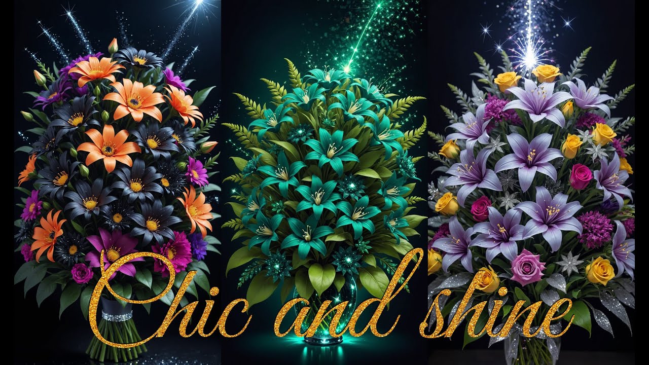 Chic and shine AI Art #stablediffusion #ai #art #flower #chic #shine ...