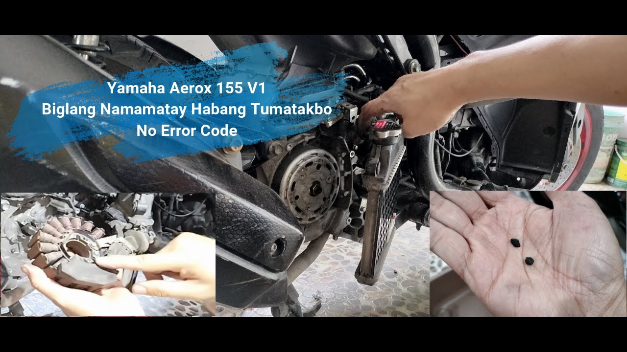 Aerox 155 biglang namamatay habang nananakbo no error code... Ang ...