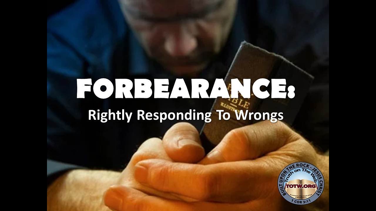 Forbearance - YouTube