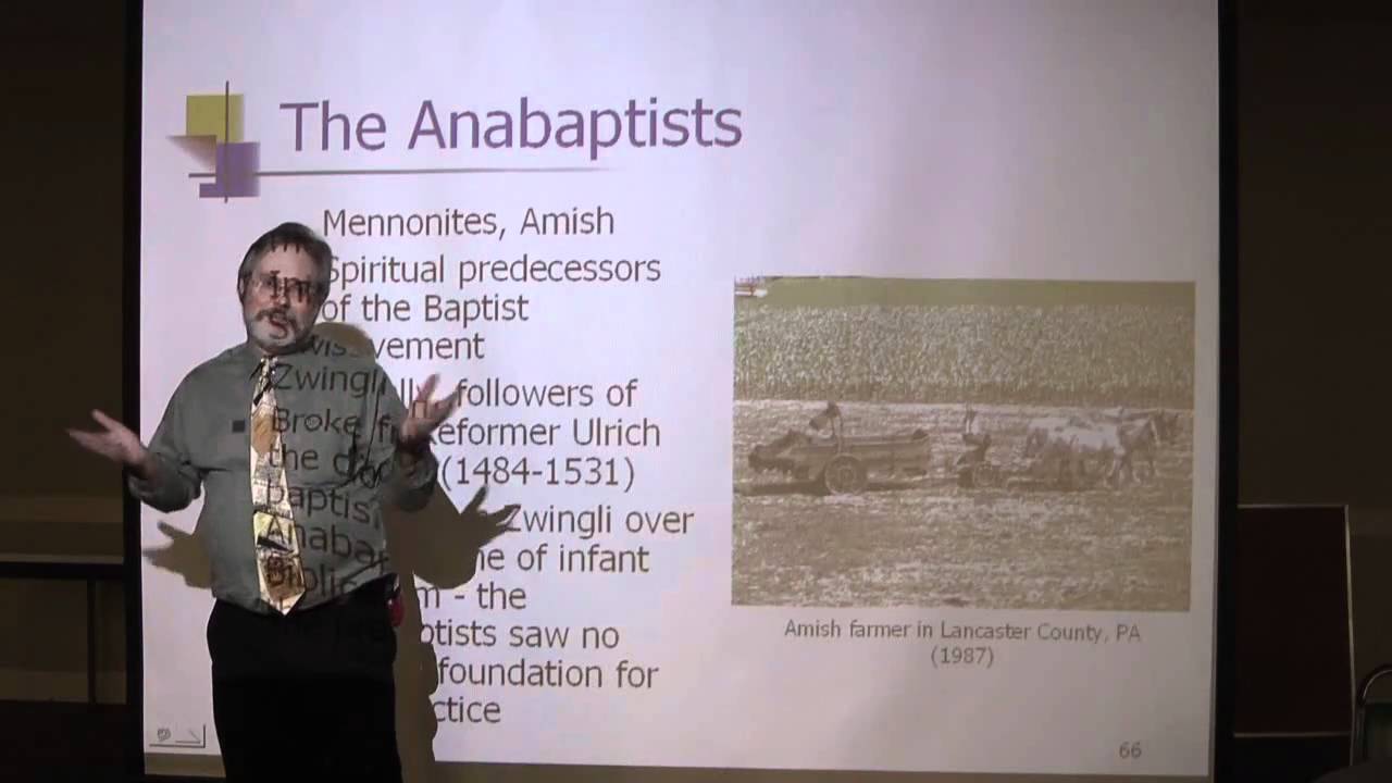 Anabaptists and Baptism - YouTube