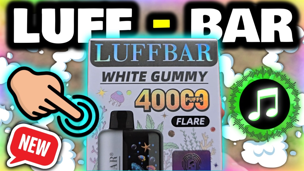 40K PUFFS | LUFFBAR FLARE | VAPE REVIEW - YouTube