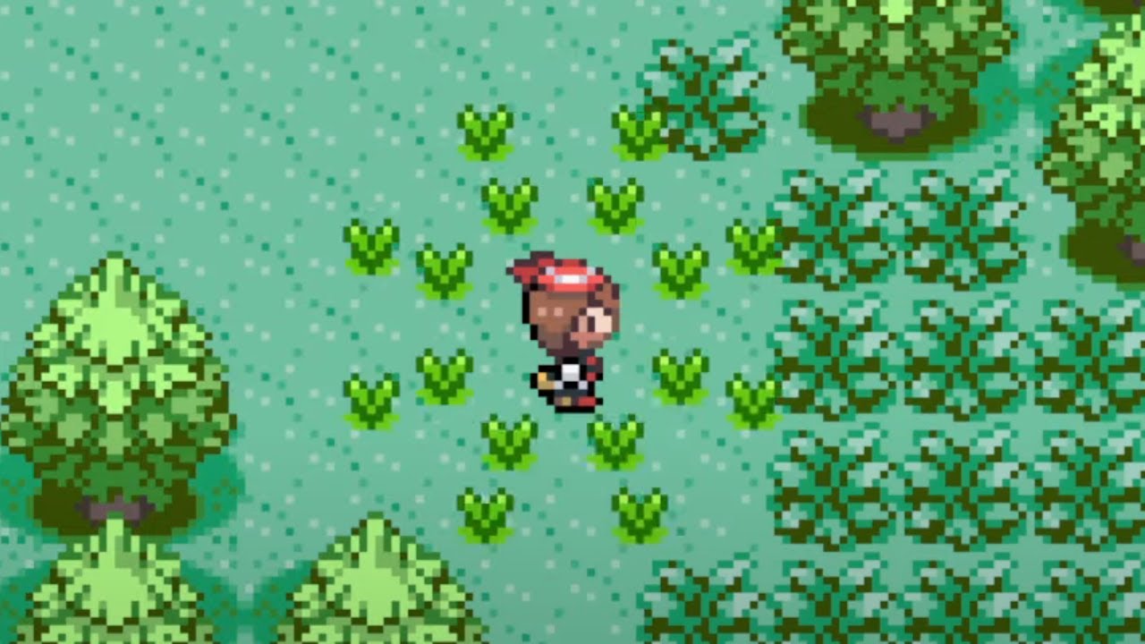 You can cut the tall grass in Pokemon - YouTube