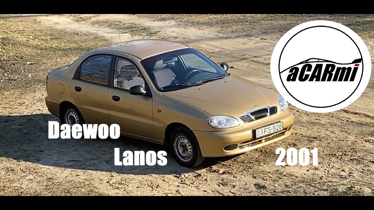 2001 Daewoo lanos 1.3S teszt - YouTube