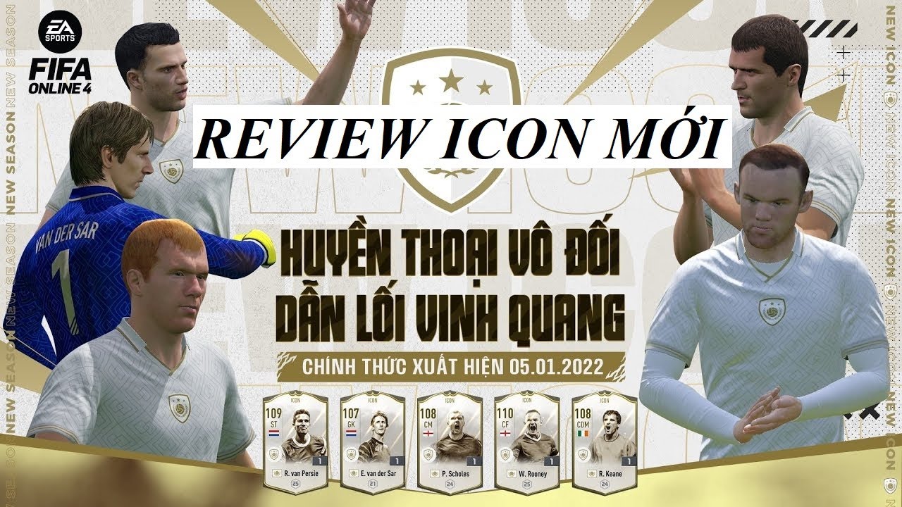 FO4 Review #1 | Sơ qua về 5 ICONS MU mới | W. Rooney, V. Persie, P ...