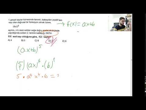 ACİL - KANONİK MATEMATİK İLE AYT SON TEKRAR
