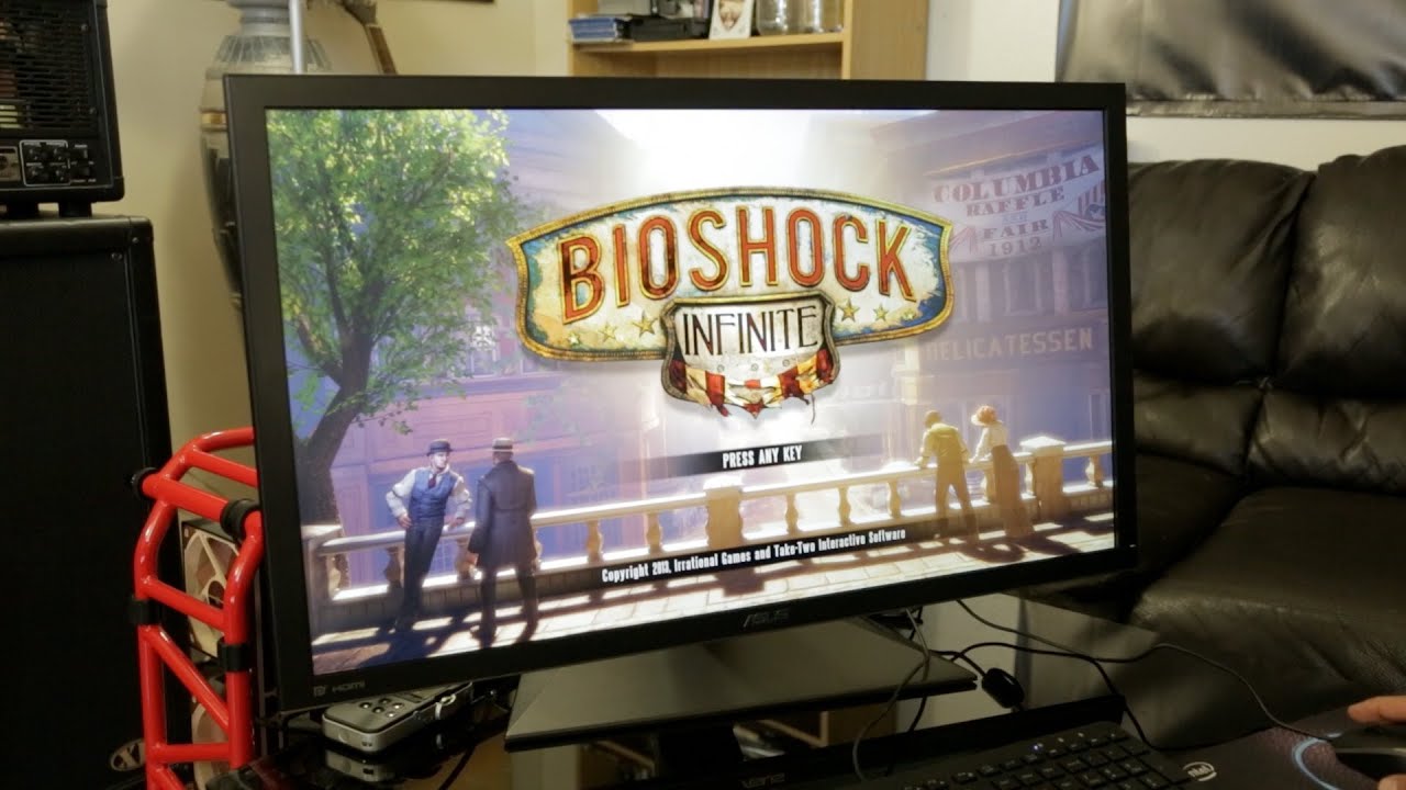 4K Ultra HD PC Gaming: Bioshock Infinite! (ASUS PQ321Q 4K 31.5-Inch ...