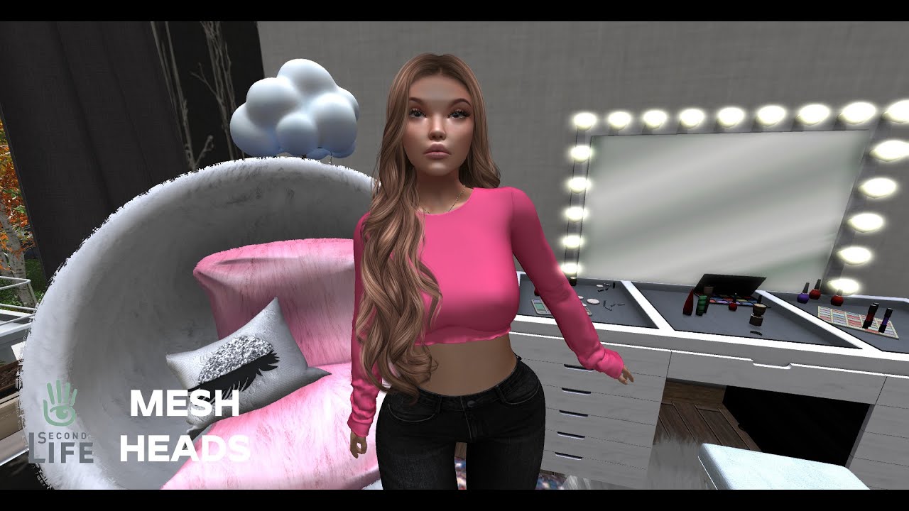 Second Life | Mesh Heads | Wulla Zabelin - YouTube