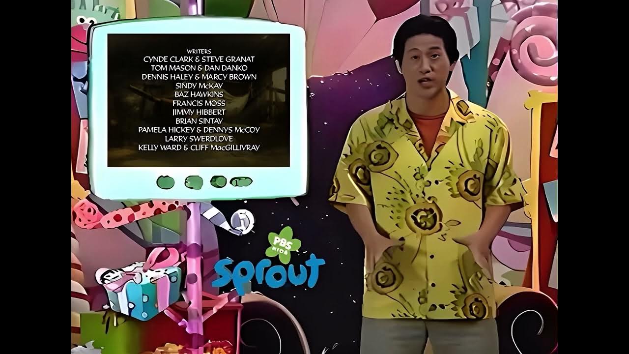 Sprout’s big birthday surprise split screen credits remastered - YouTube